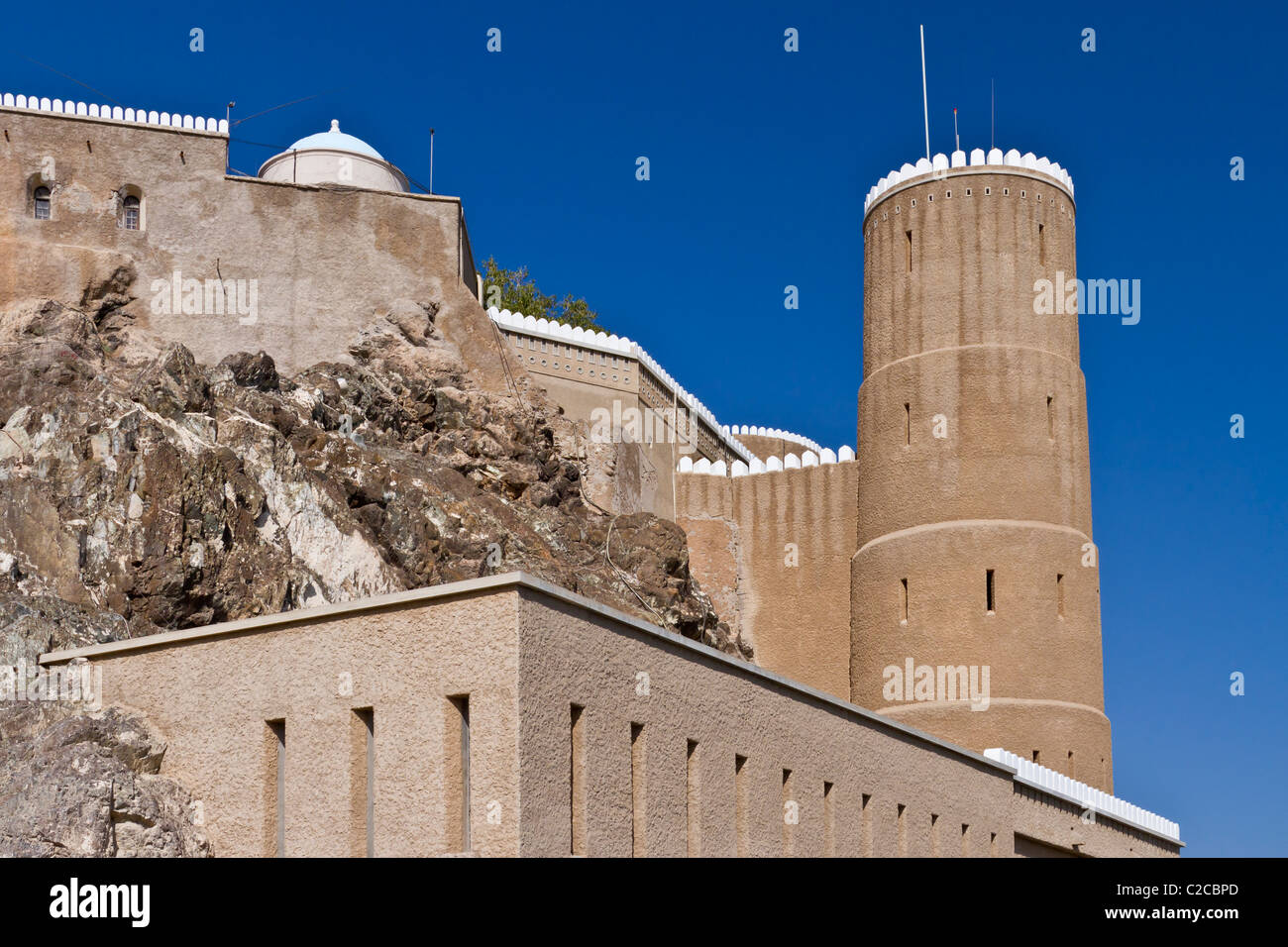 The Al Mirani fort in Muscat, Sultanate of Oman Stock Photo - Alamy