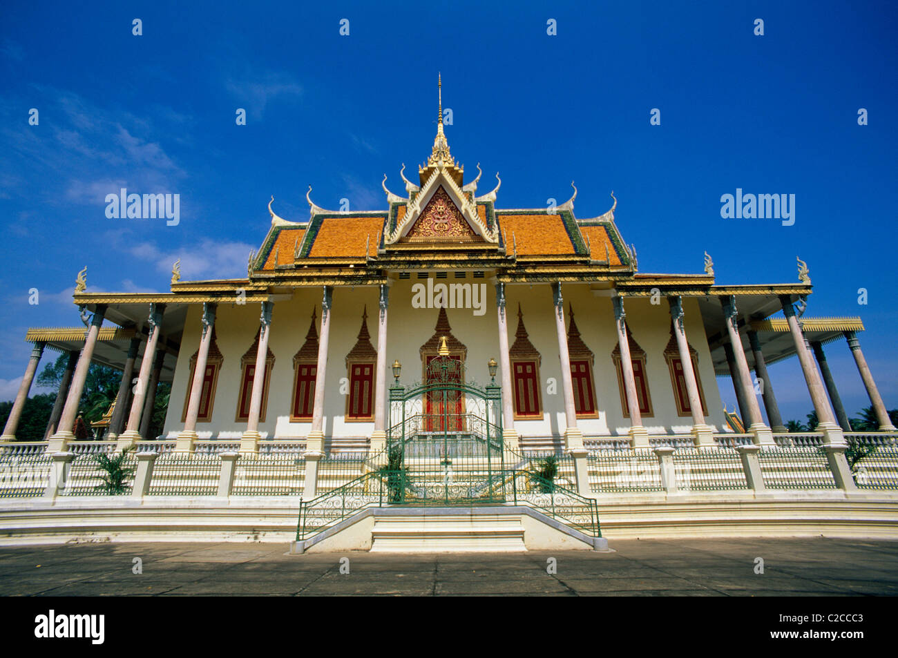 Silver Pagoda, Phnom Penh, Cambodia, Asia Stock Photo - Alamy