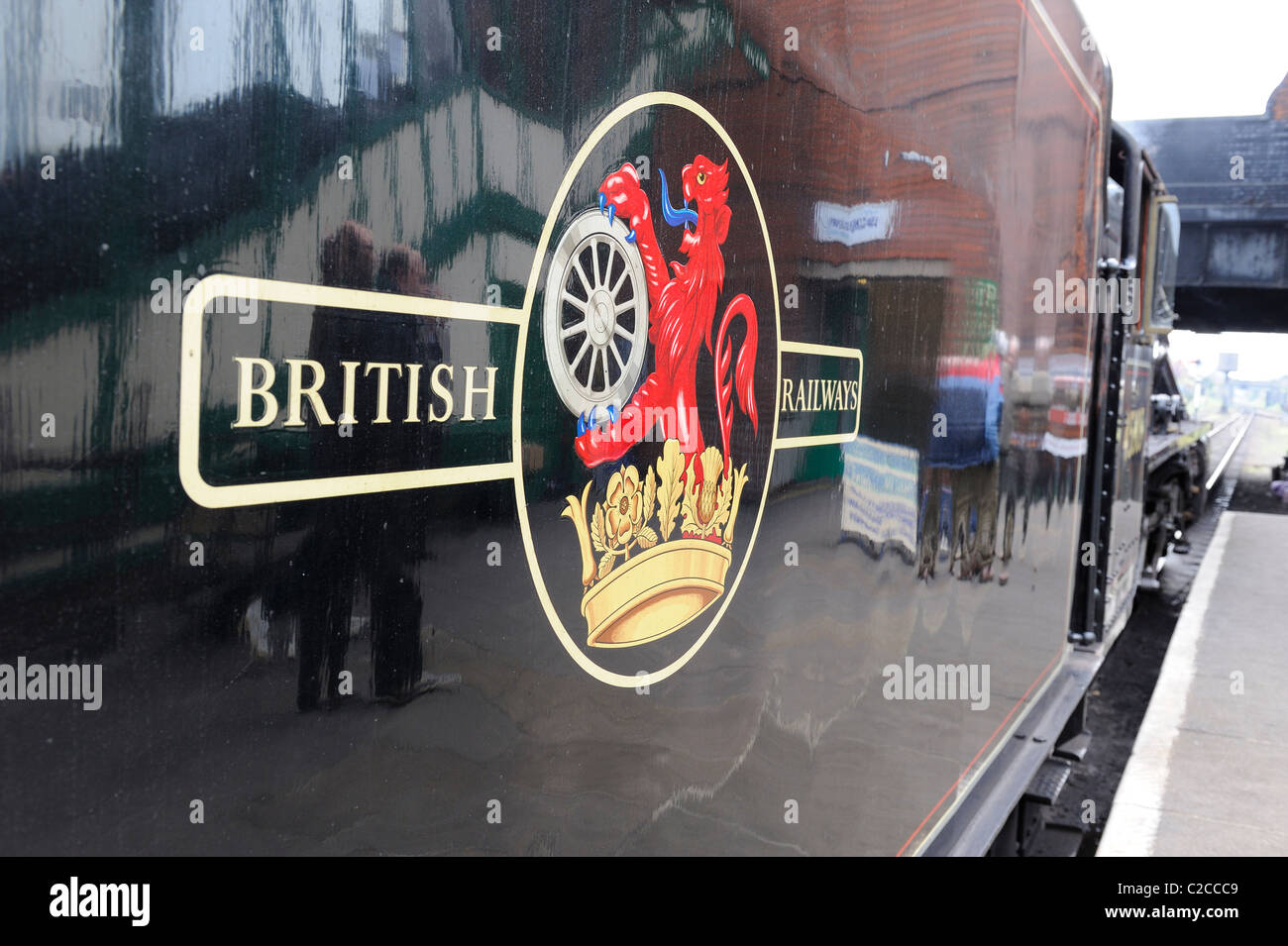 Old british railways steam locomotive hi-res stock photography and ...