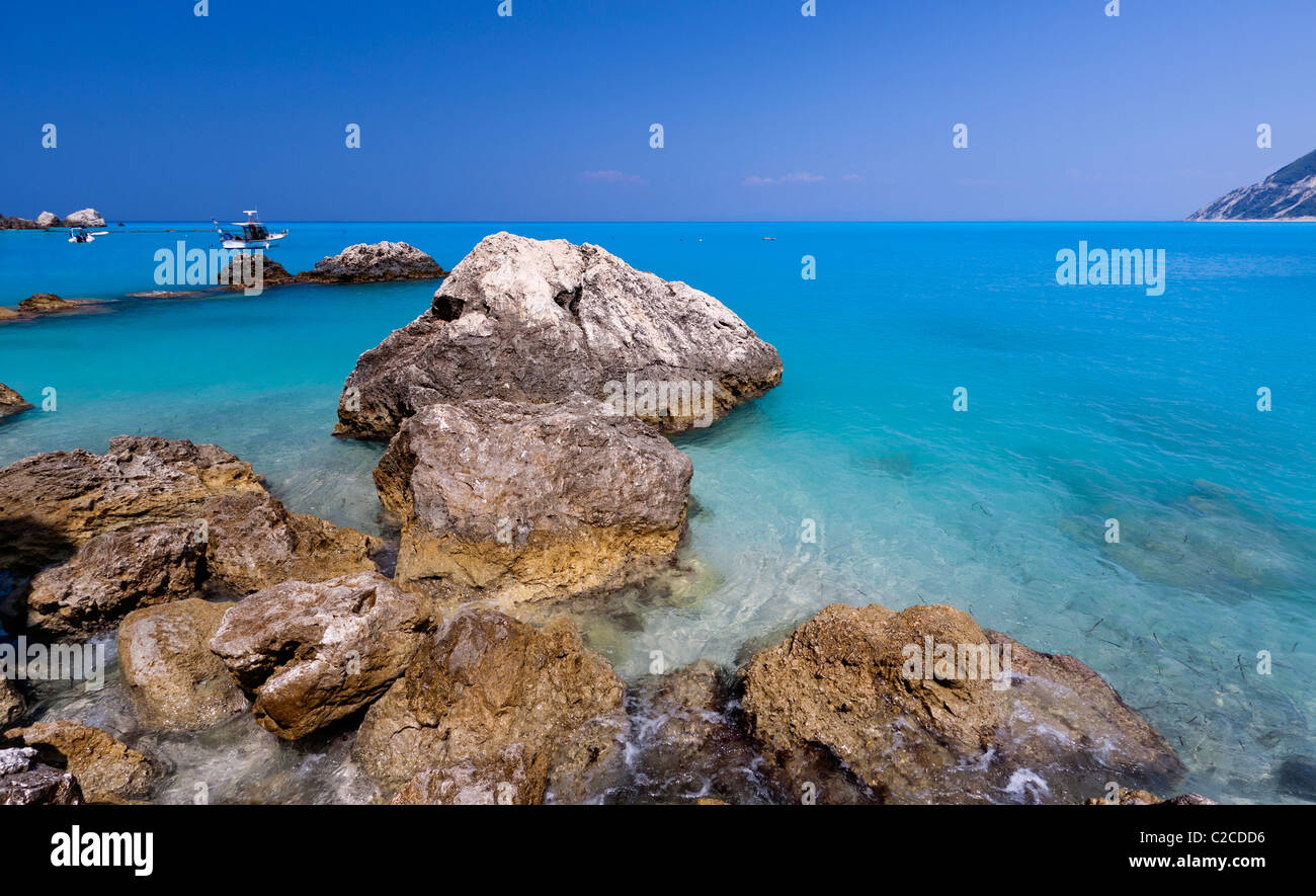 Lefkas greek island hi-res stock photography and images - Alamy