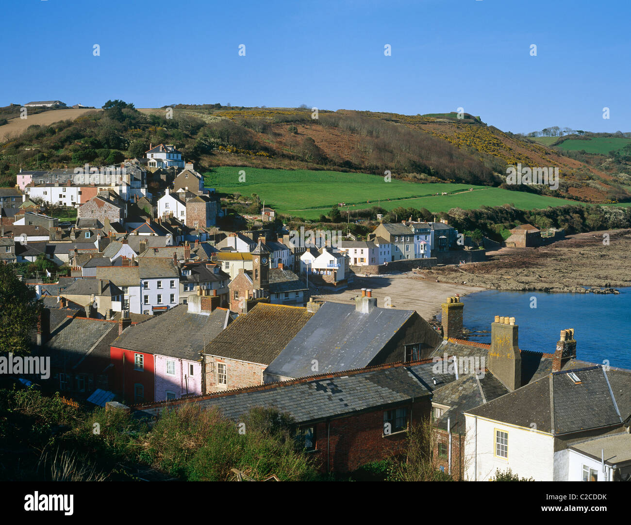 Cawsand Bay Cornwall England Stock Photo - Alamy