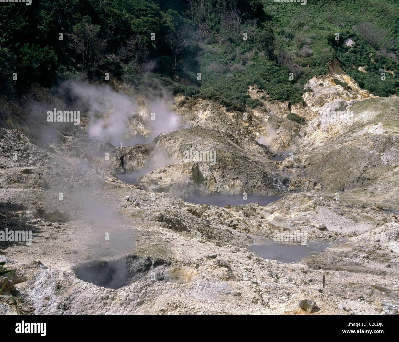 St vincent island soufriere volcano hi-res stock photography and images ...