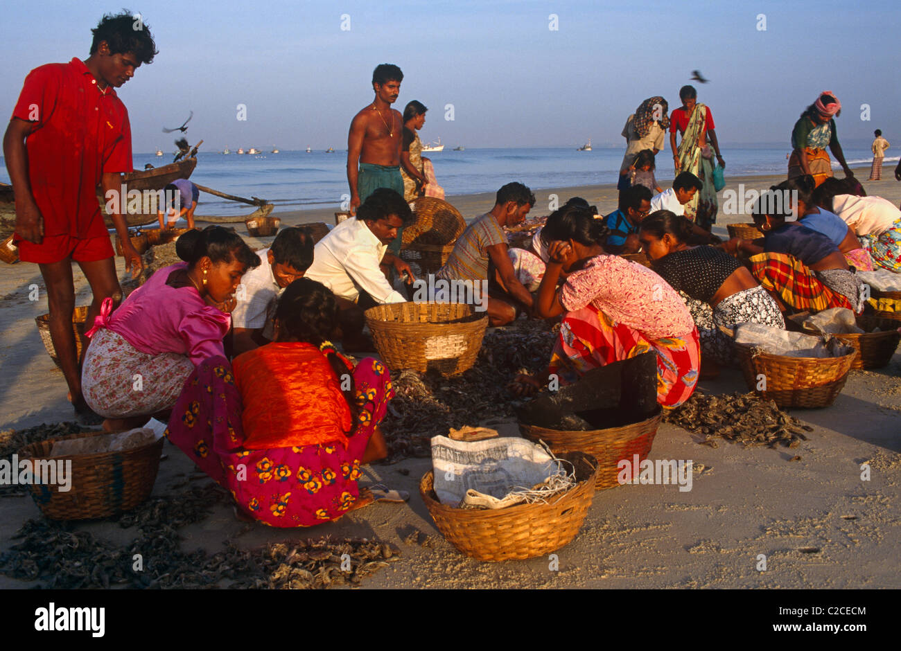 Colva Goa India Stock Photo - Alamy