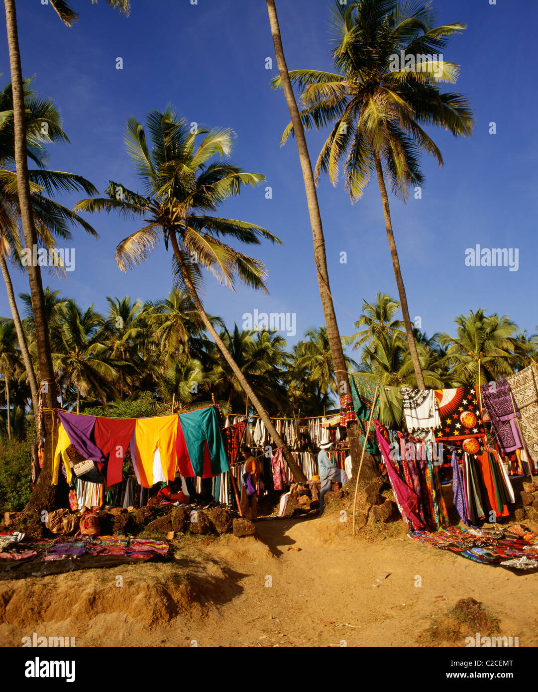 Anjuna Goa India Stock Photo - Alamy