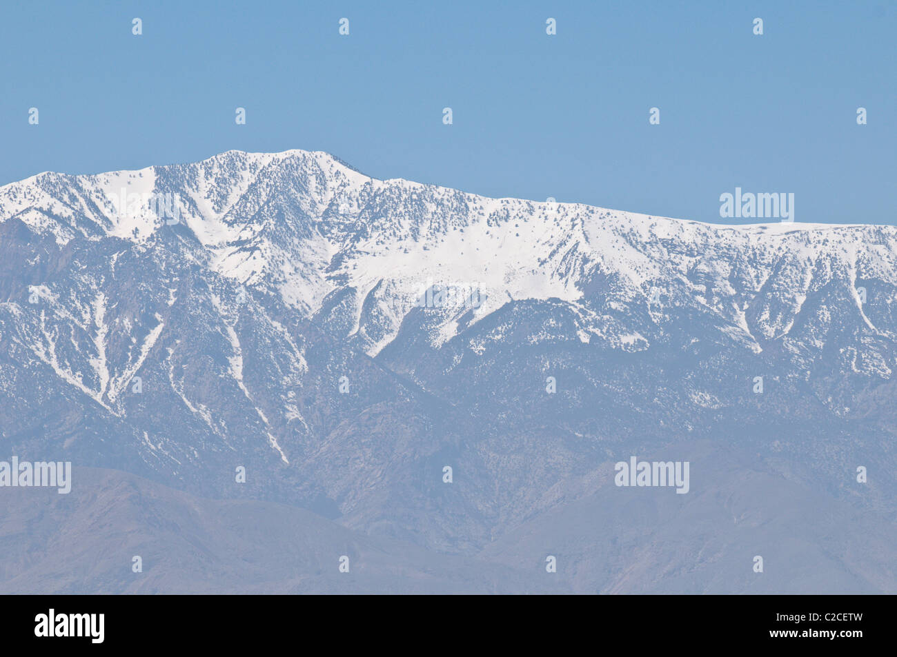 California. Panamint Range near Badwater Basin, Death Valley National ...