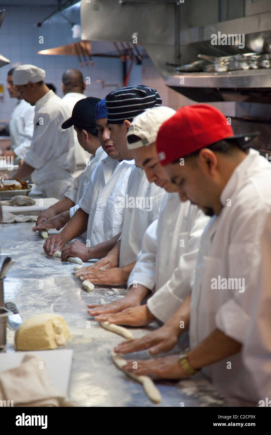 rolling fresh made pasta Stock Photo - Alamy