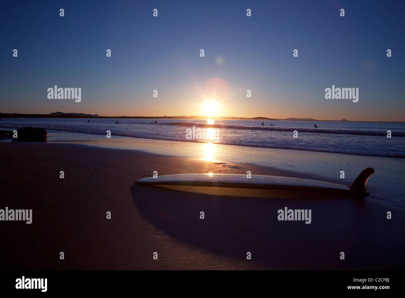 Surfboard Laying On Beach High Resolution Stock Photography and Images ...