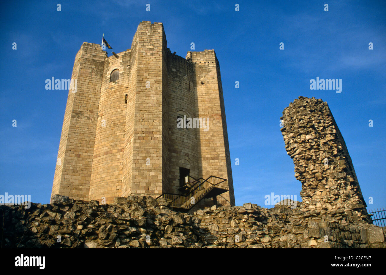 High Conisbrough South Yorkshire England Stock Photo - Alamy