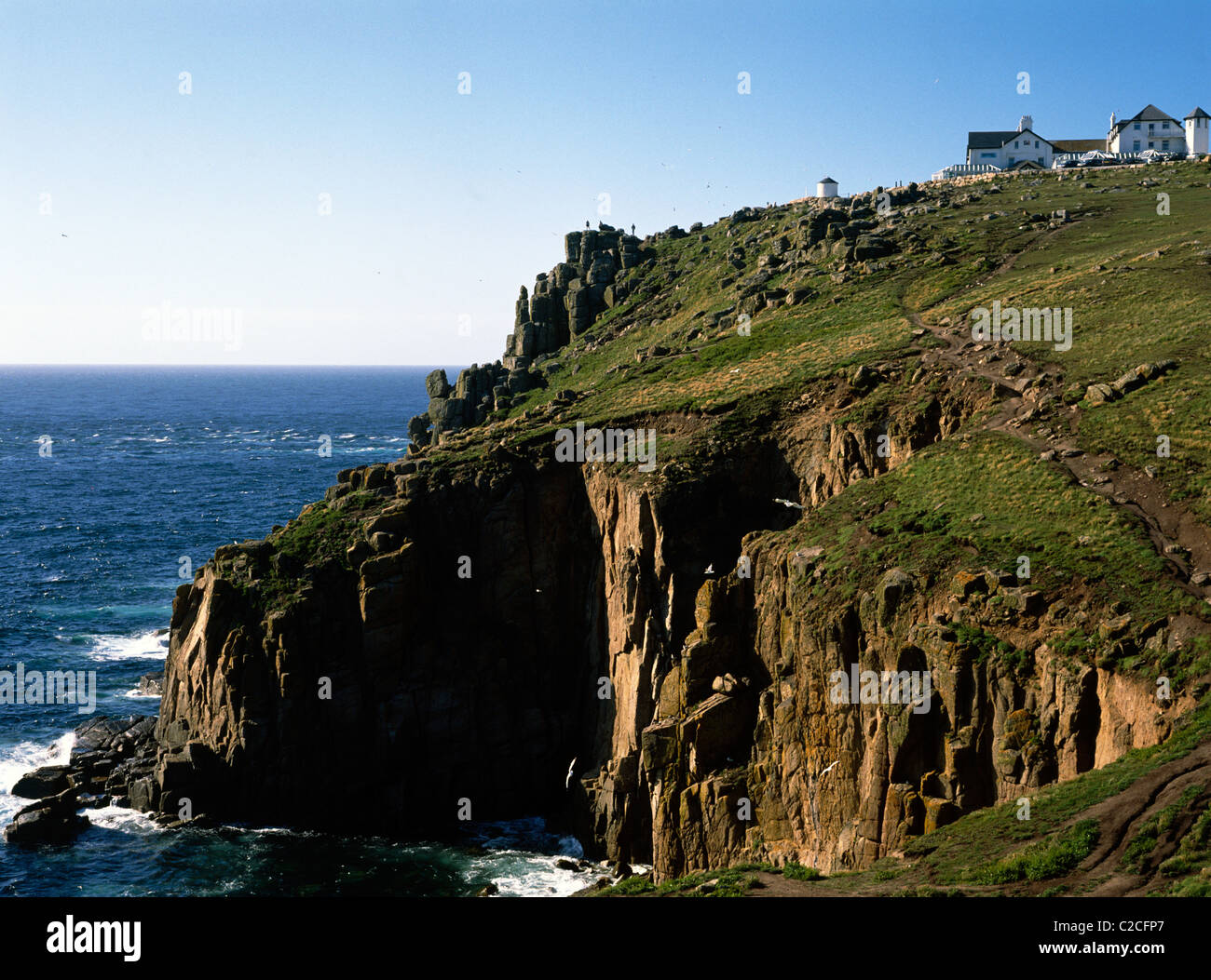 Land Cornwall England Stock Photo - Alamy