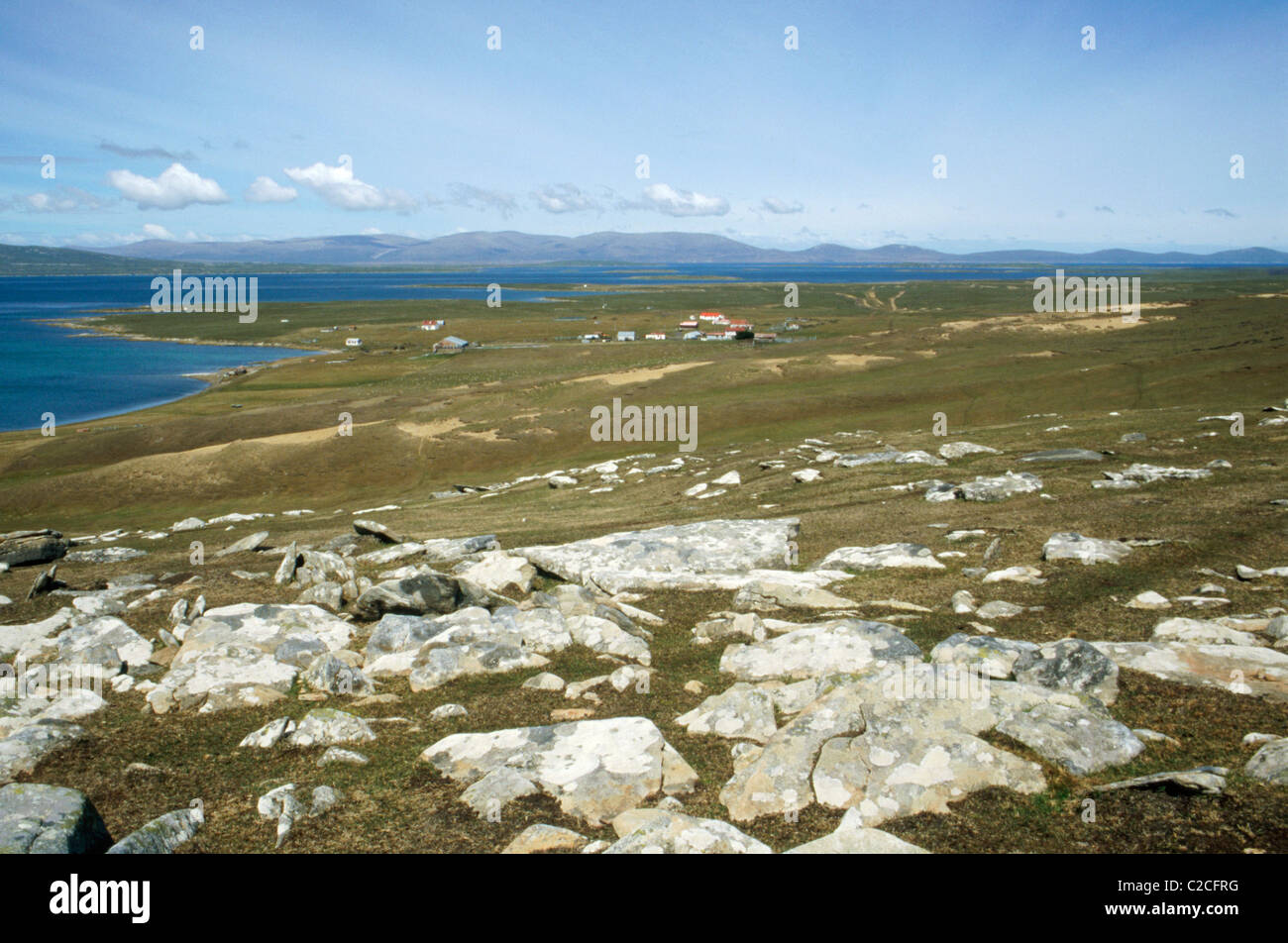 Saunders Island Falkland Islands Stock Photo - Alamy