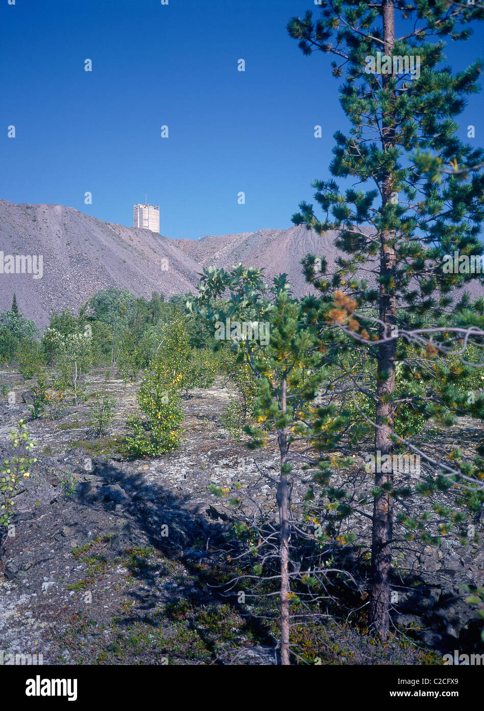 Malmberget is a mining town situated in Gallivare, where disused ...
