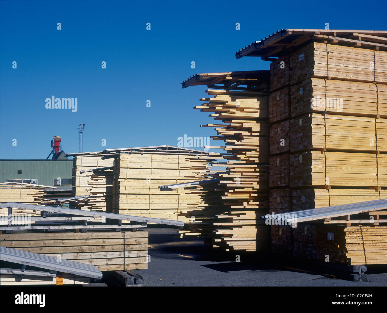 Lycksele Vasterbotten Sweden Stock Photo - Alamy