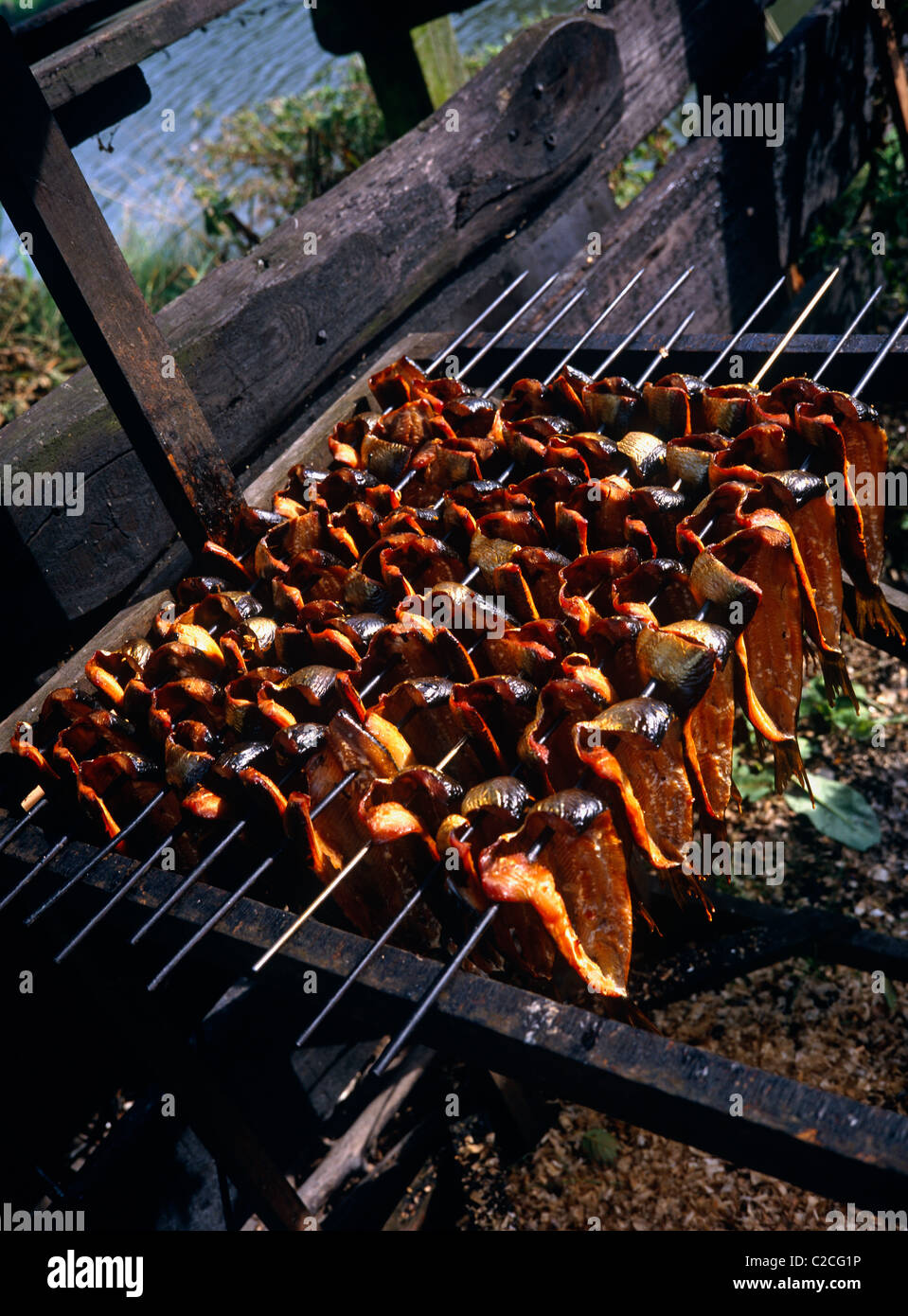 Smoked Fish Netherlands Stock Photo - Alamy