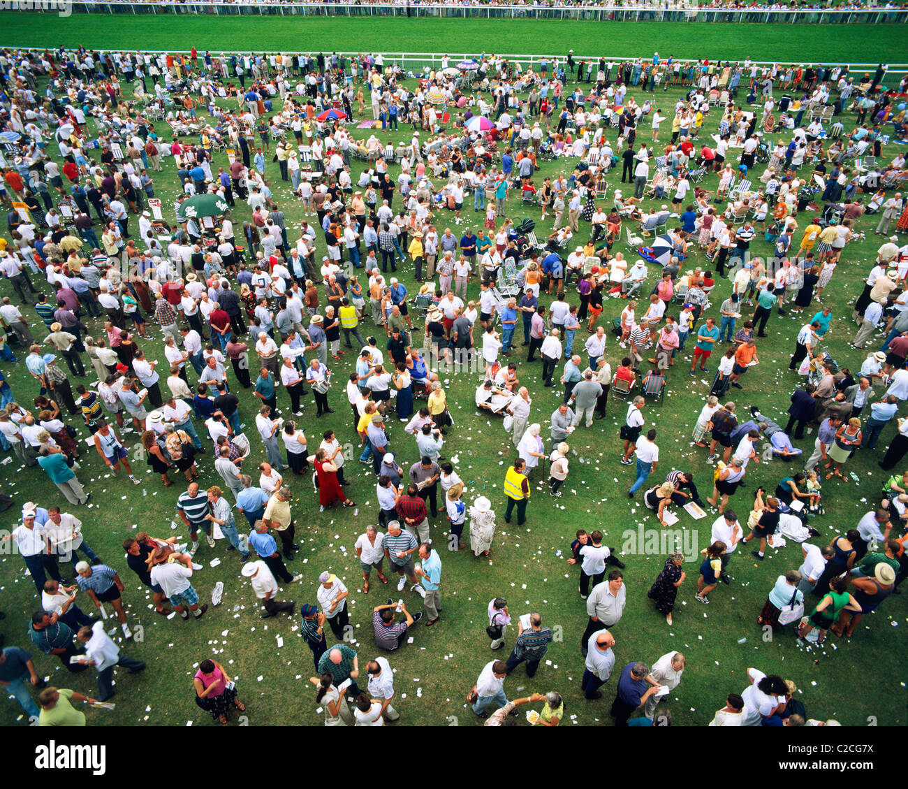 York Races North Yorkshire England Stock Photo - Alamy