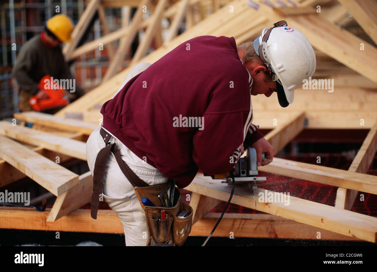Carpenter England Stock Photo - Alamy