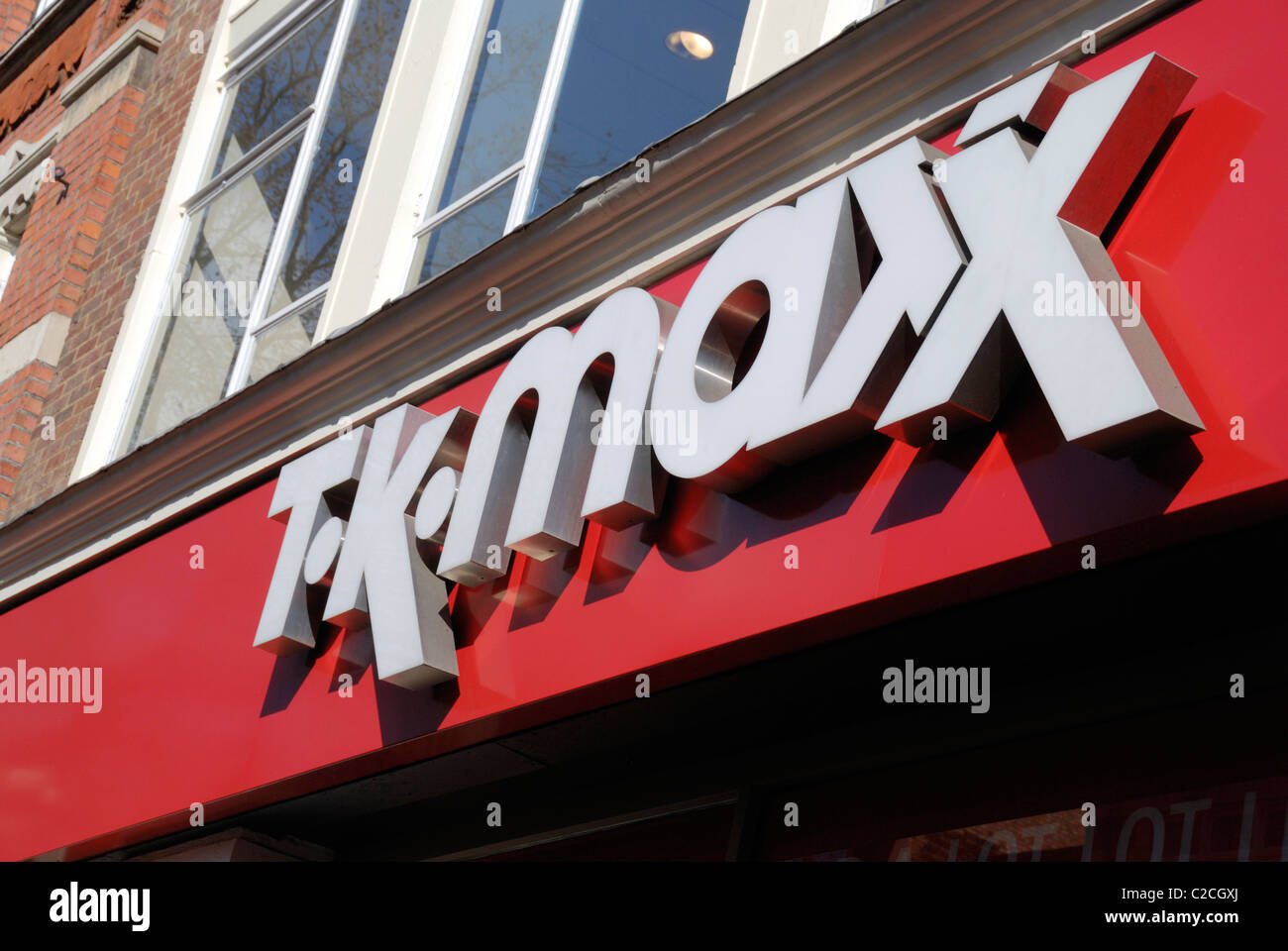 T k max sign hi-res stock photography and images - Alamy