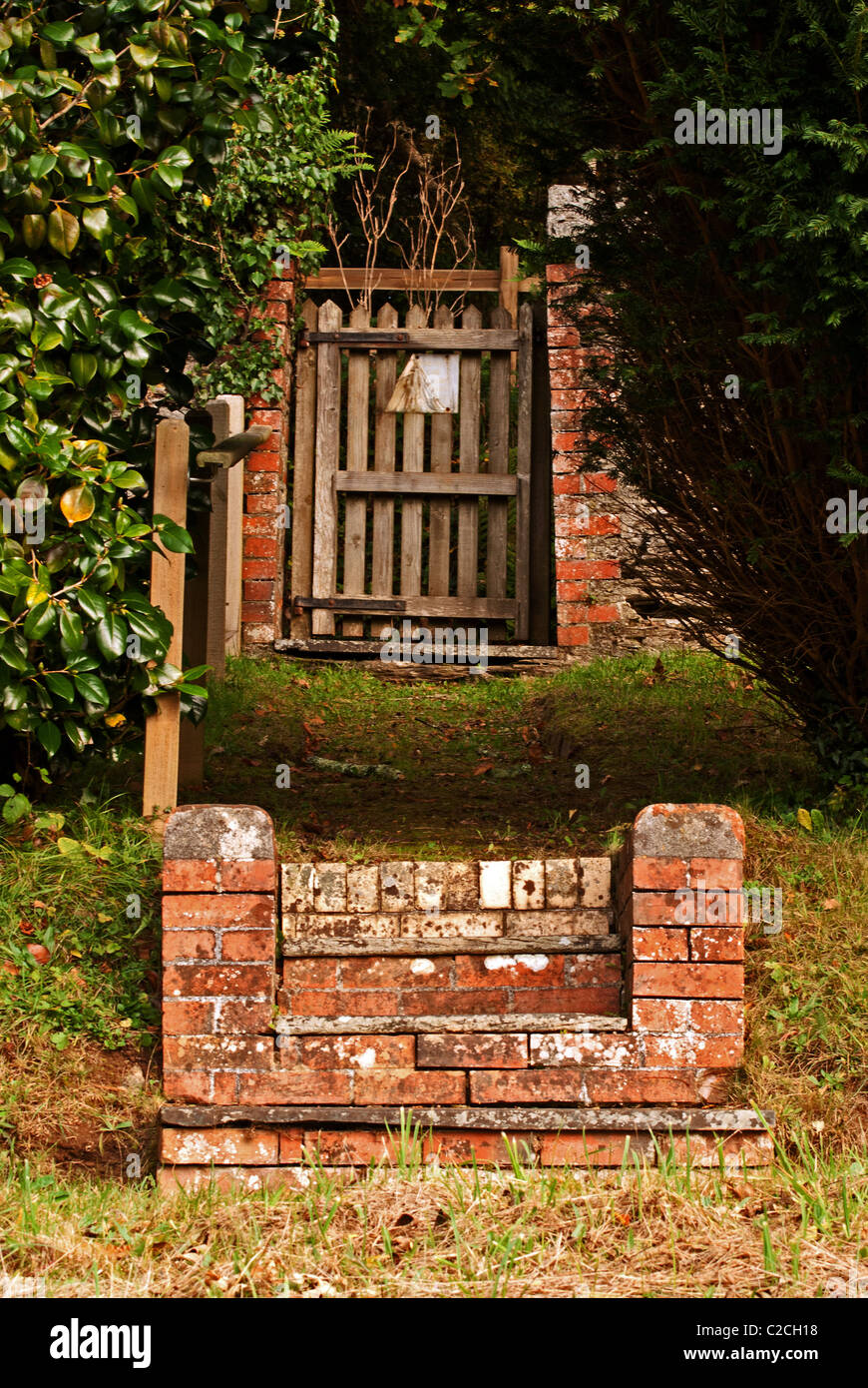 Bricks gate hi-res stock photography and images - Alamy