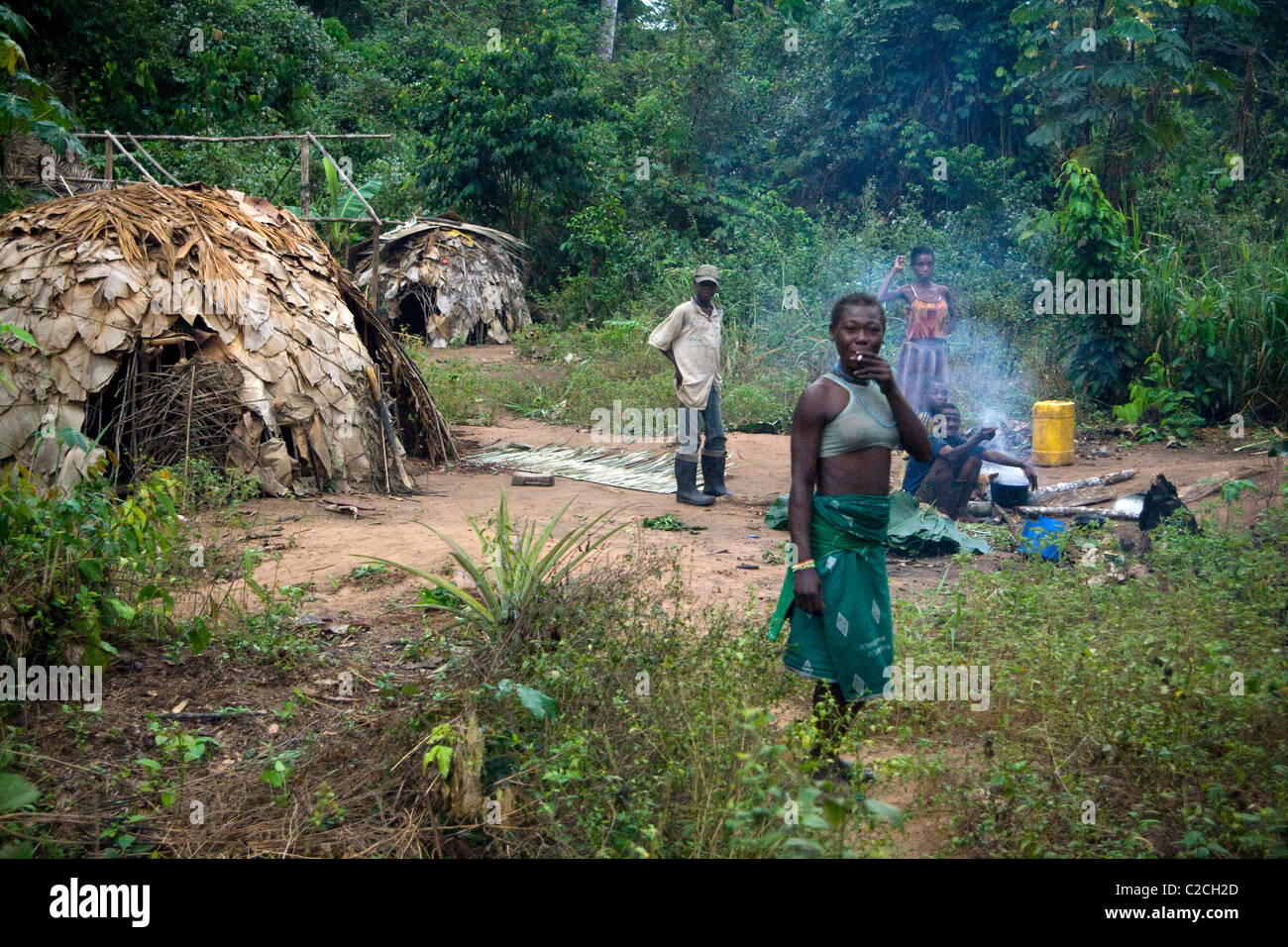 Pygmies ,Republic of Congo Stock Photo - Alamy