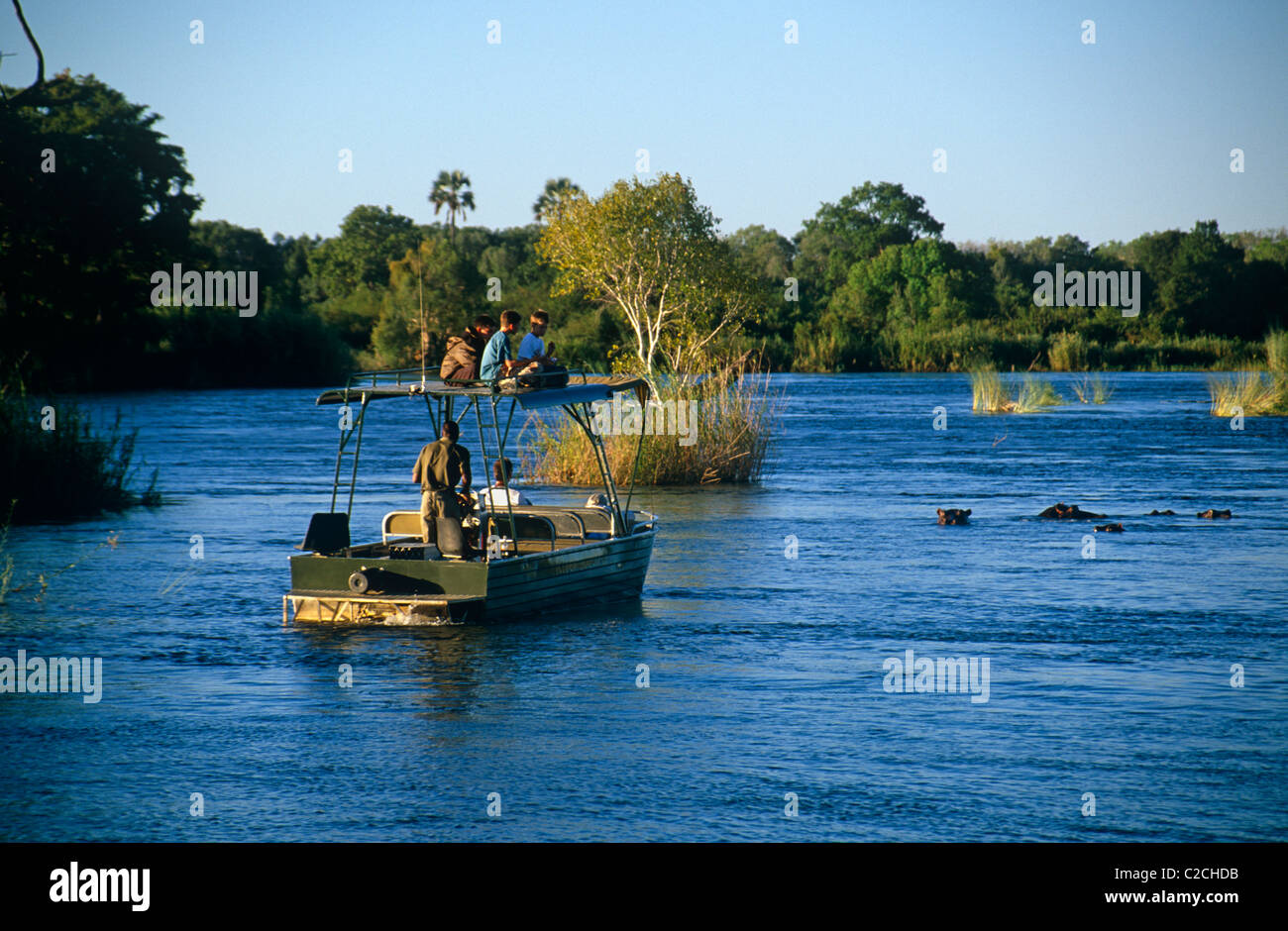 Victoria Falls Zambezi River Zimbabwe Stock Photo - Alamy