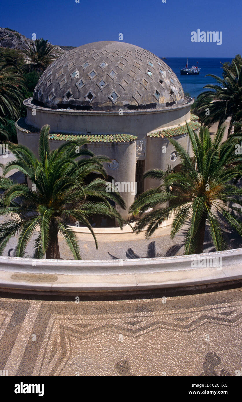 Kallithea Rhodes Greece Stock Photo - Alamy