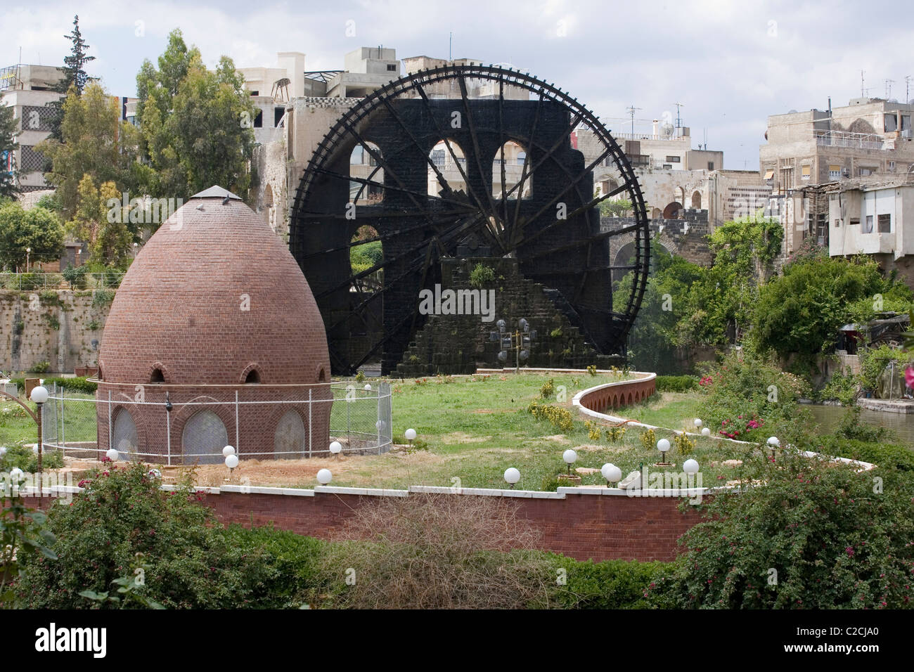 Hama waterwheel hi-res stock photography and images - Alamy