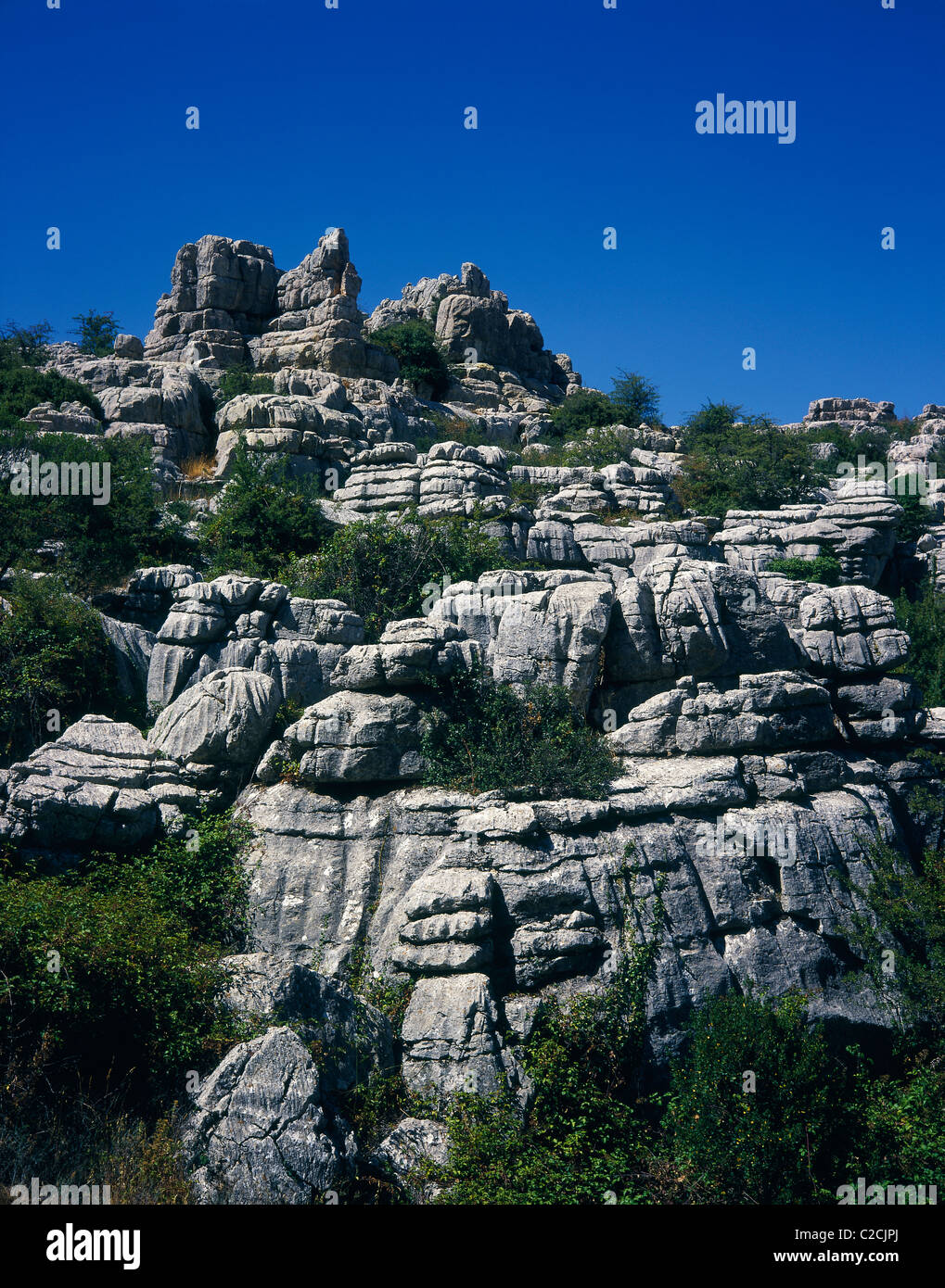 El Torcal Andalucia Spain Stock Photo - Alamy