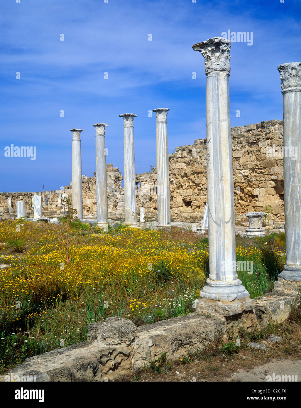 Salamis North Cyprus Stock Photo - Alamy