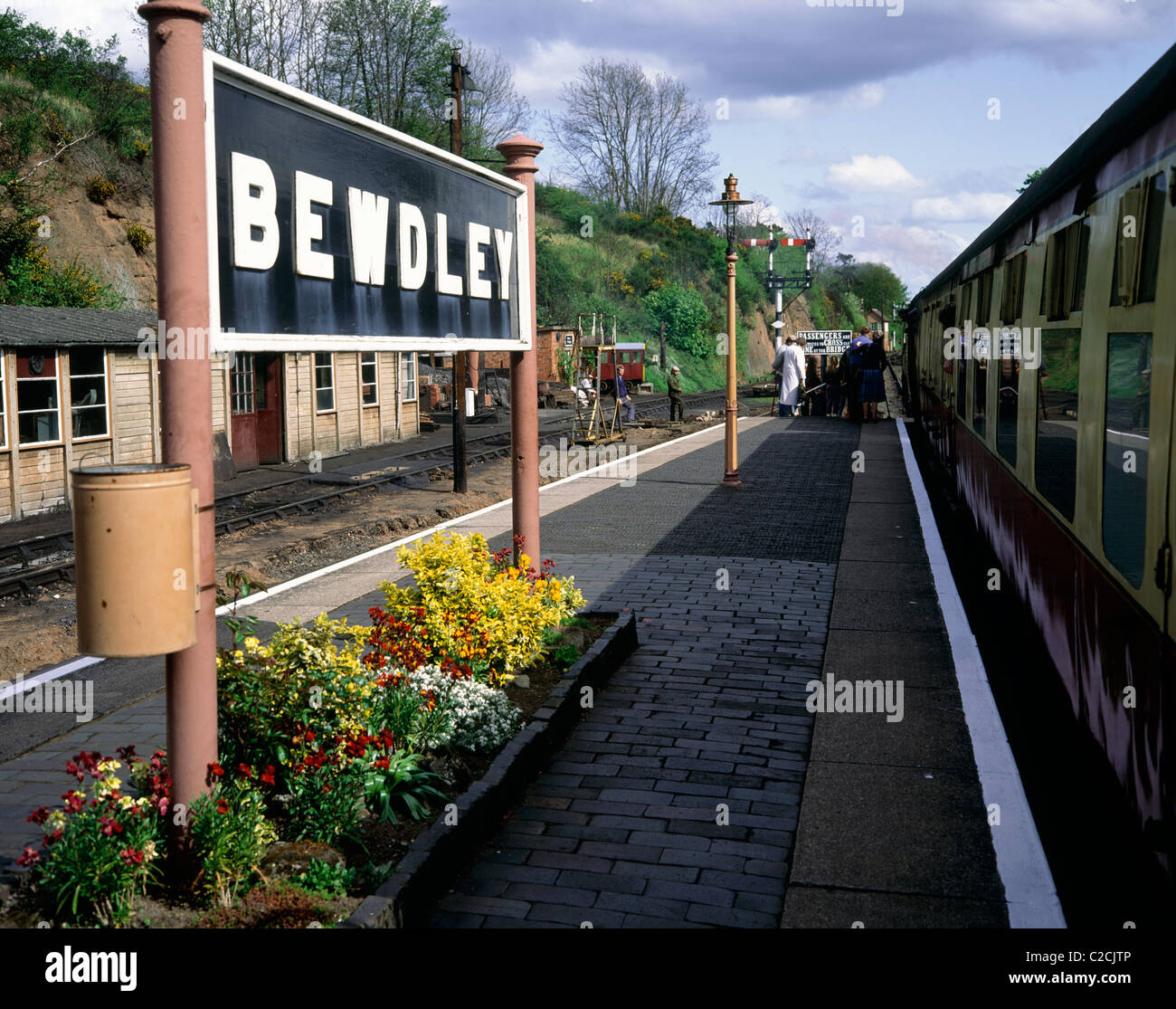 Severn Valley Railway England Stock Photo - Alamy