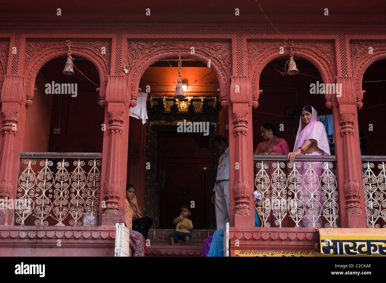 The front of a Haveli in Phalodi, Rajasthan Stock Photo - Alamy