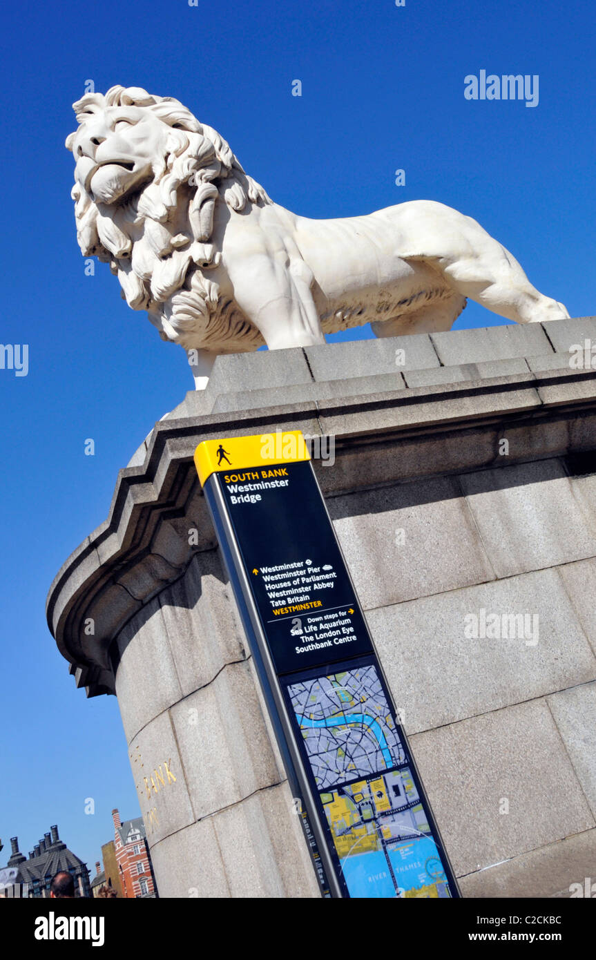 London wayfinding street signs hi-res stock photography and images - Alamy