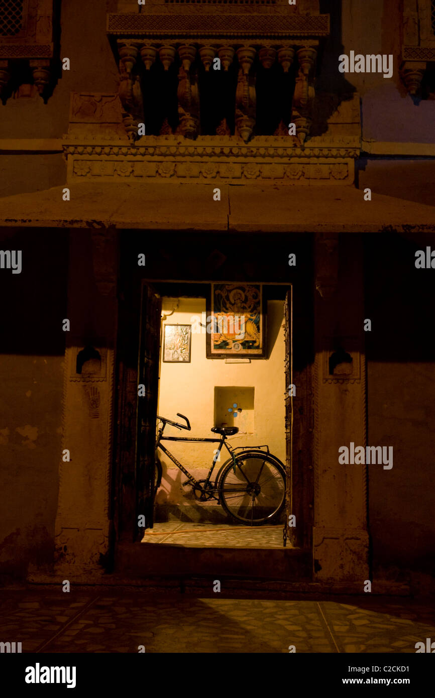 Haveli entrance in Phalodi, Rajasthan, India Stock Photo - Alamy