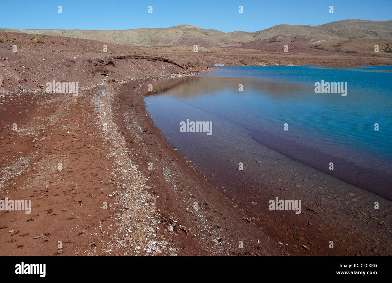 lake in Atlas,Morocco,Africa Stock Photo - Alamy