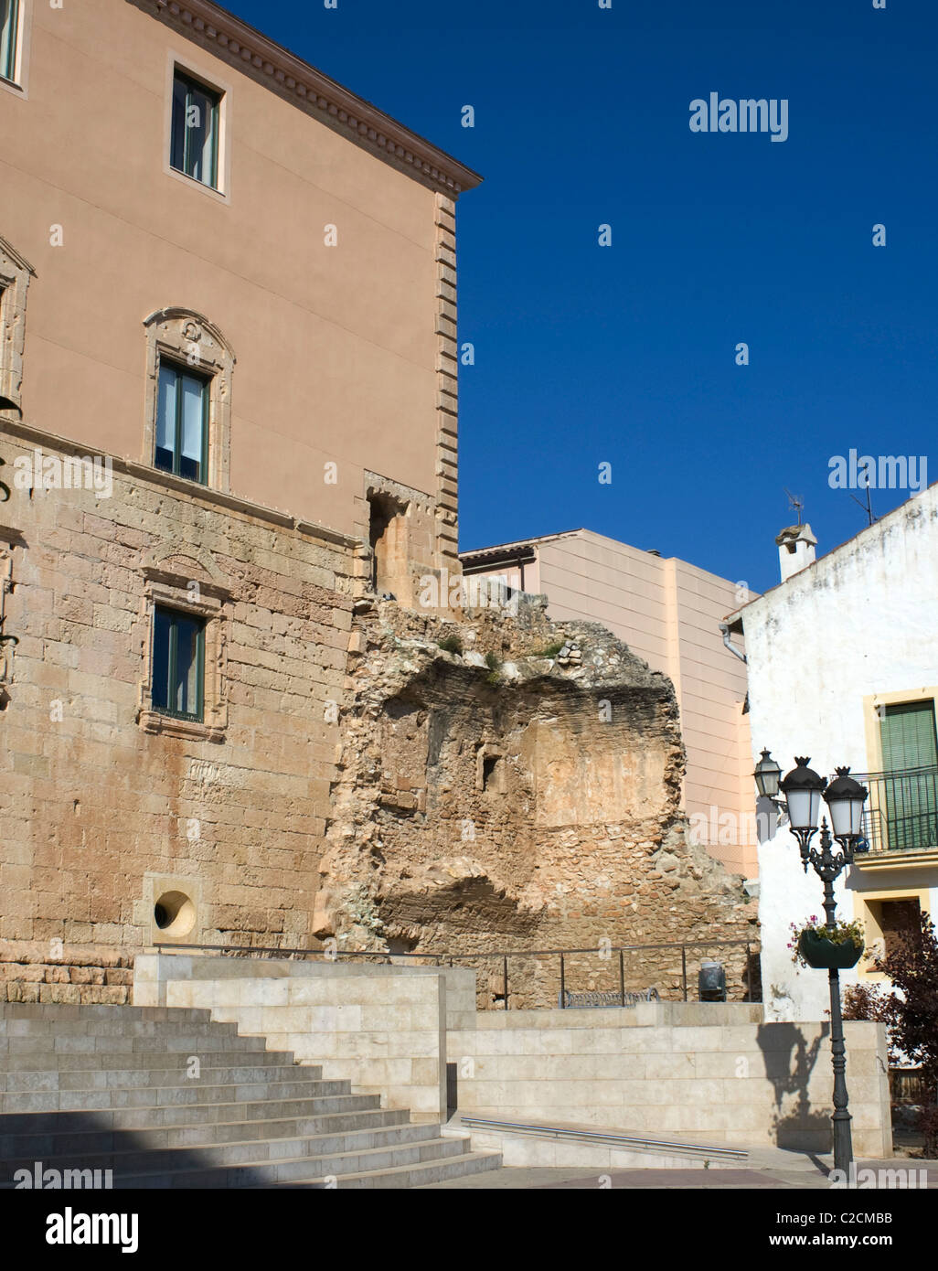 Torredembarra castle. Tarragona province,spain Stock Photo - Alamy