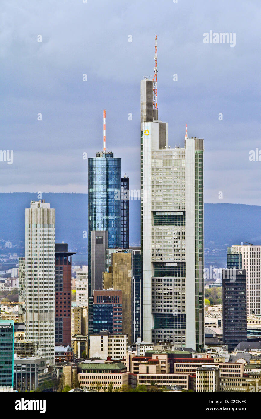 Frankfurt tall buildings hi-res stock photography and images - Alamy