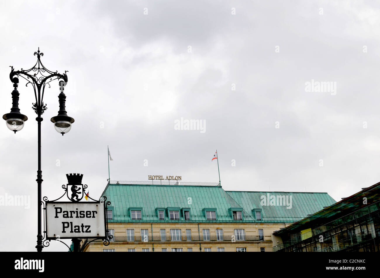 Pariser platz sign hi-res stock photography and images - Alamy