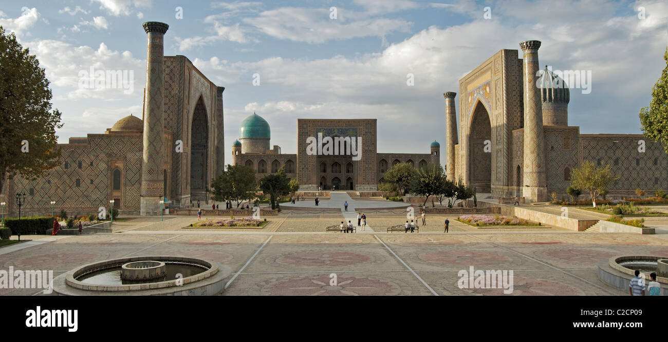 Registan, Samarkand, Uzbekistan; 060914 Stock Photo - Alamy
