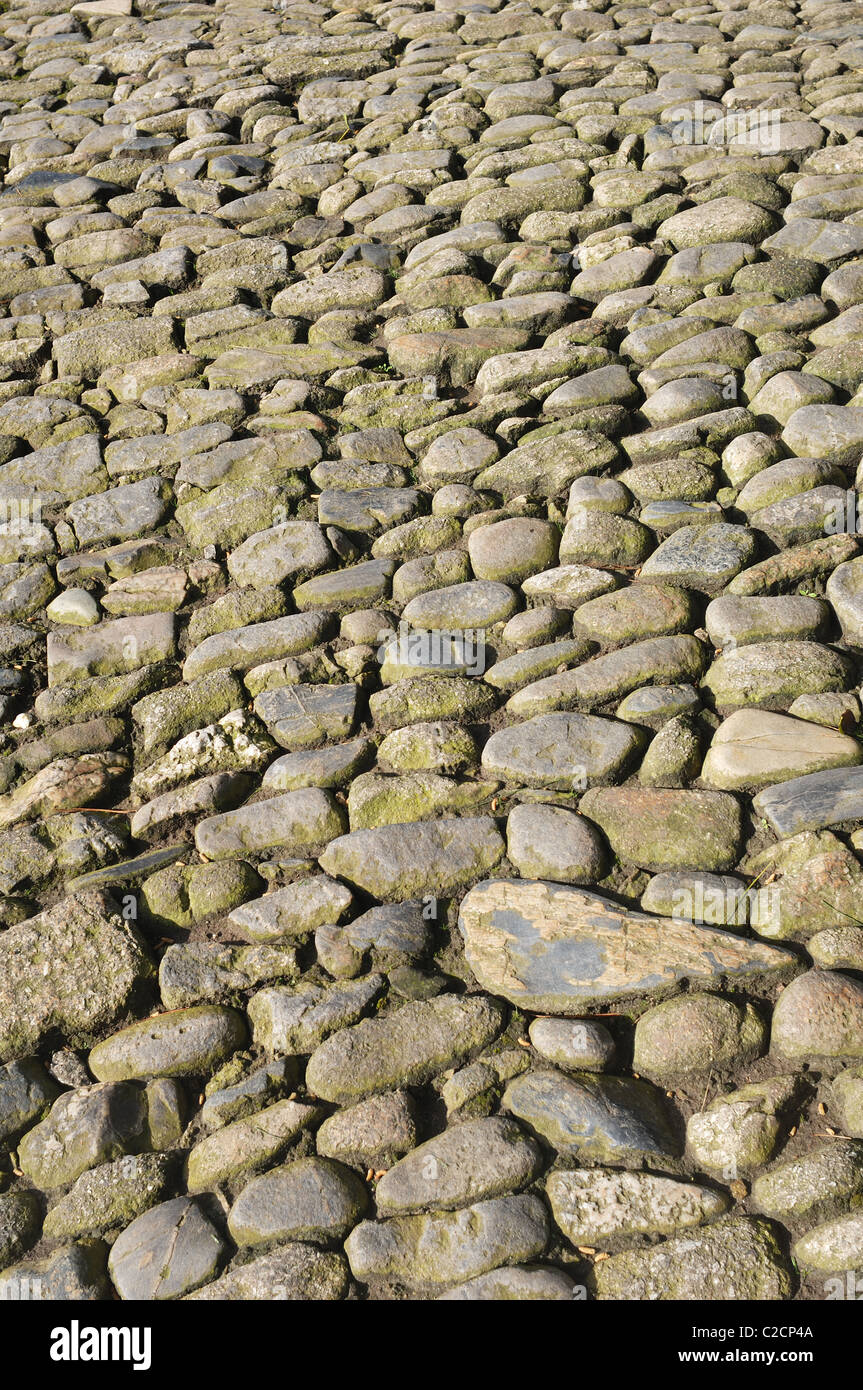 Cobbled Path - John Gollop Stock Photo - Alamy