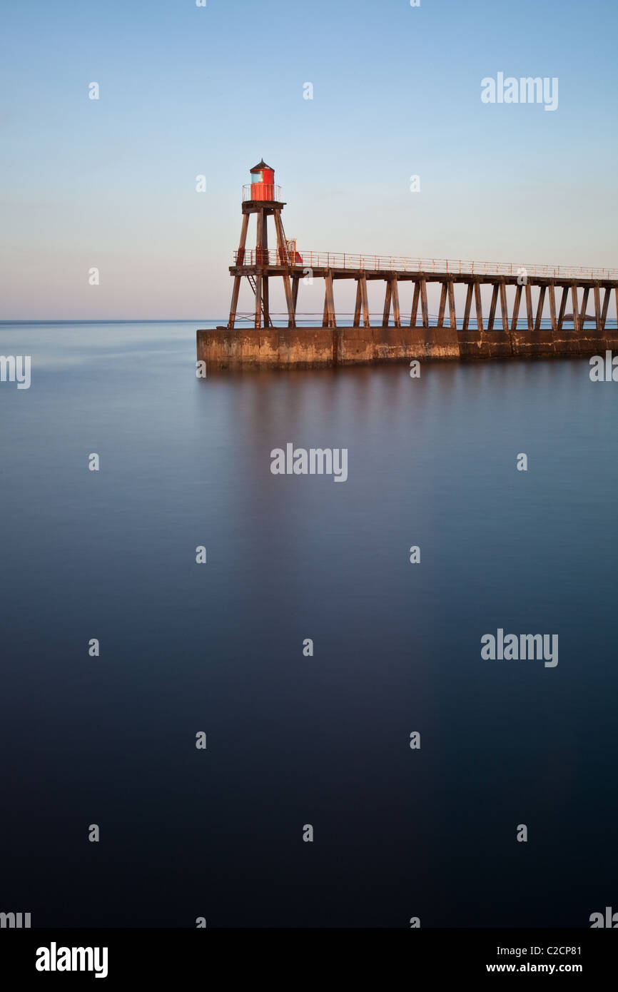 Whitby harbor at sunset hi-res stock photography and images - Alamy