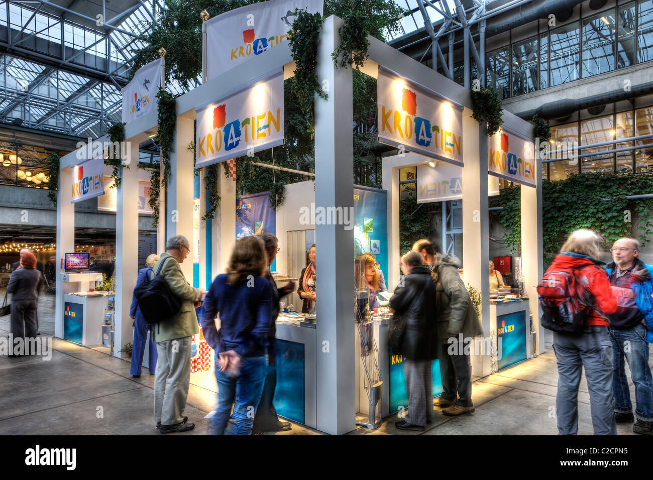 Trade fair visitor hi-res stock photography and images - Alamy