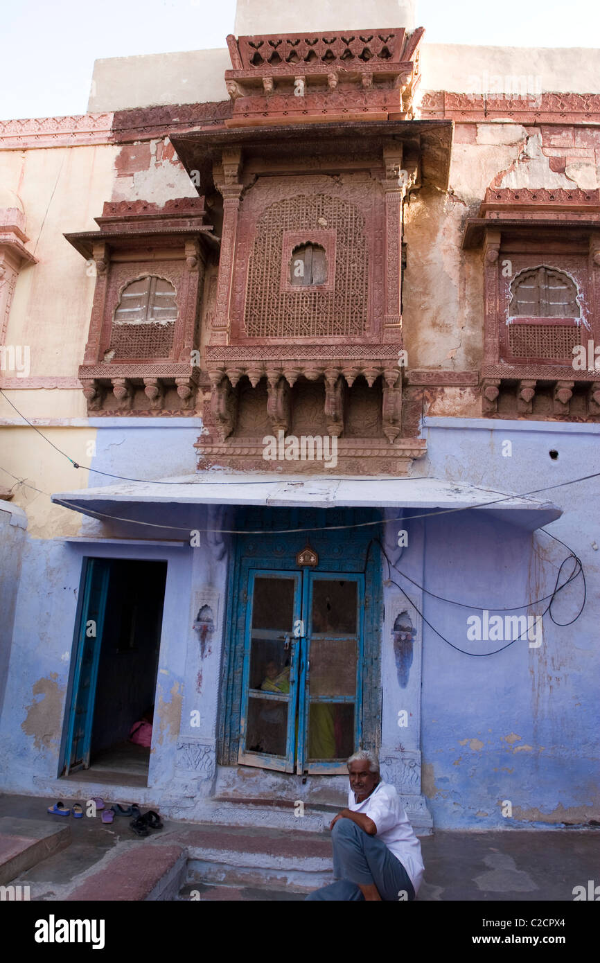 A Haveli in Phalodi, Rajasthan, India Stock Photo - Alamy