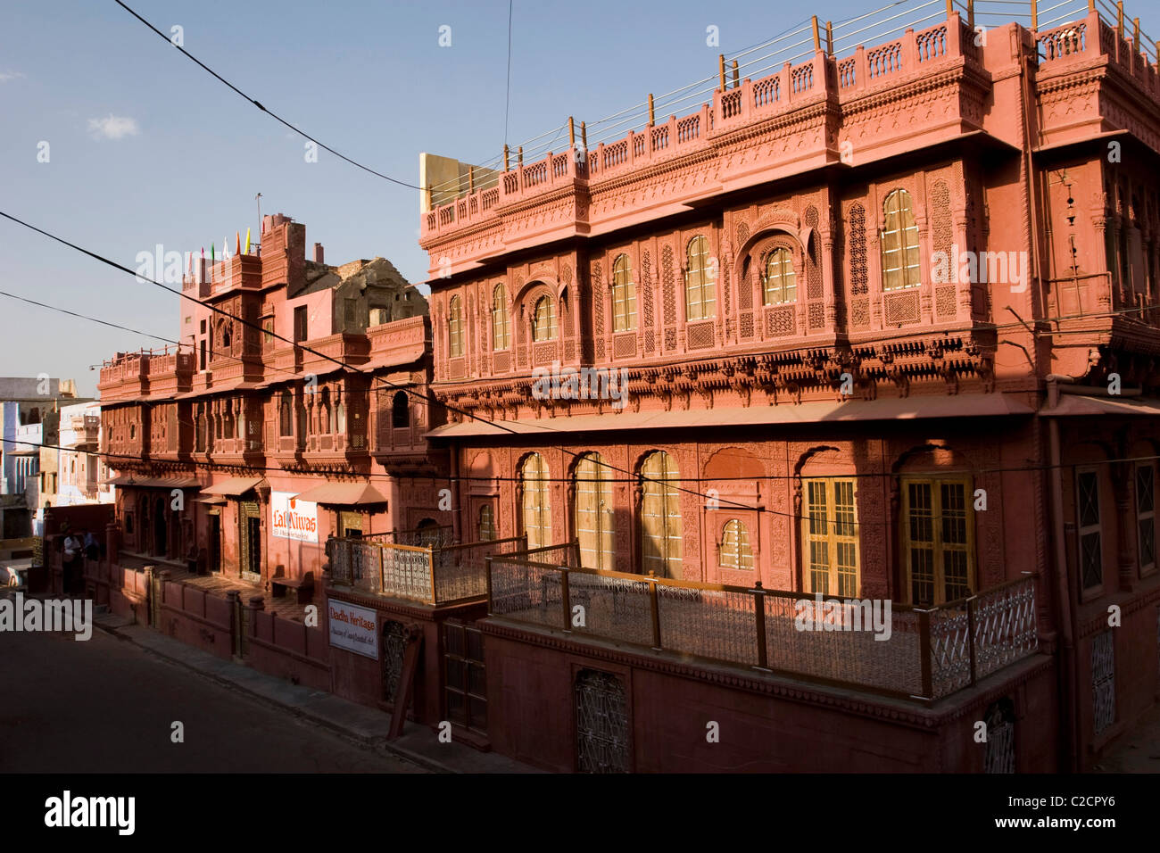 The Lal Niwas Haveli in Phalodi, Rajasthan, India Stock Photo - Alamy