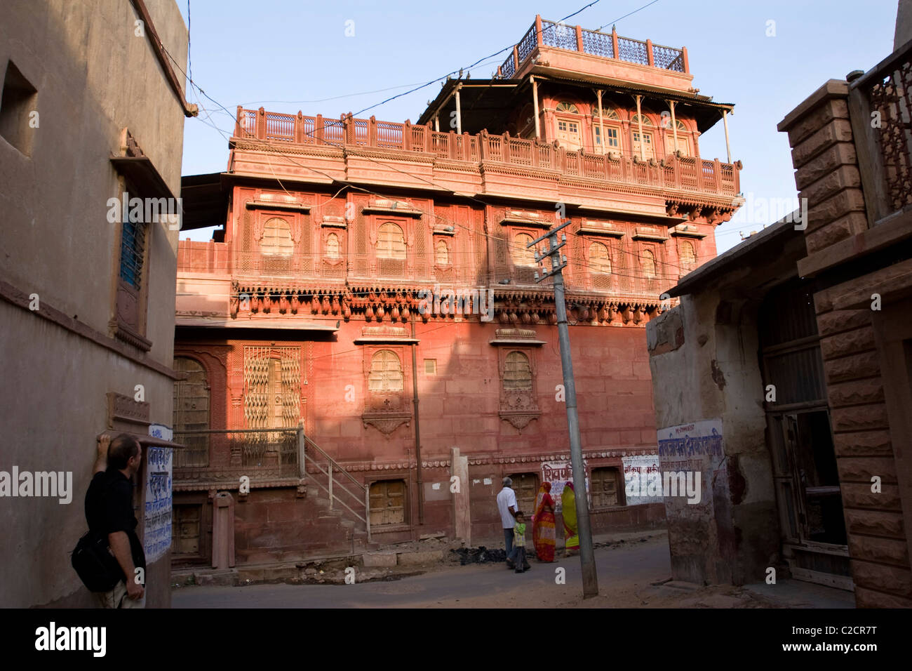 A Haveli in Phalodi, Rajasthan, India Stock Photo - Alamy