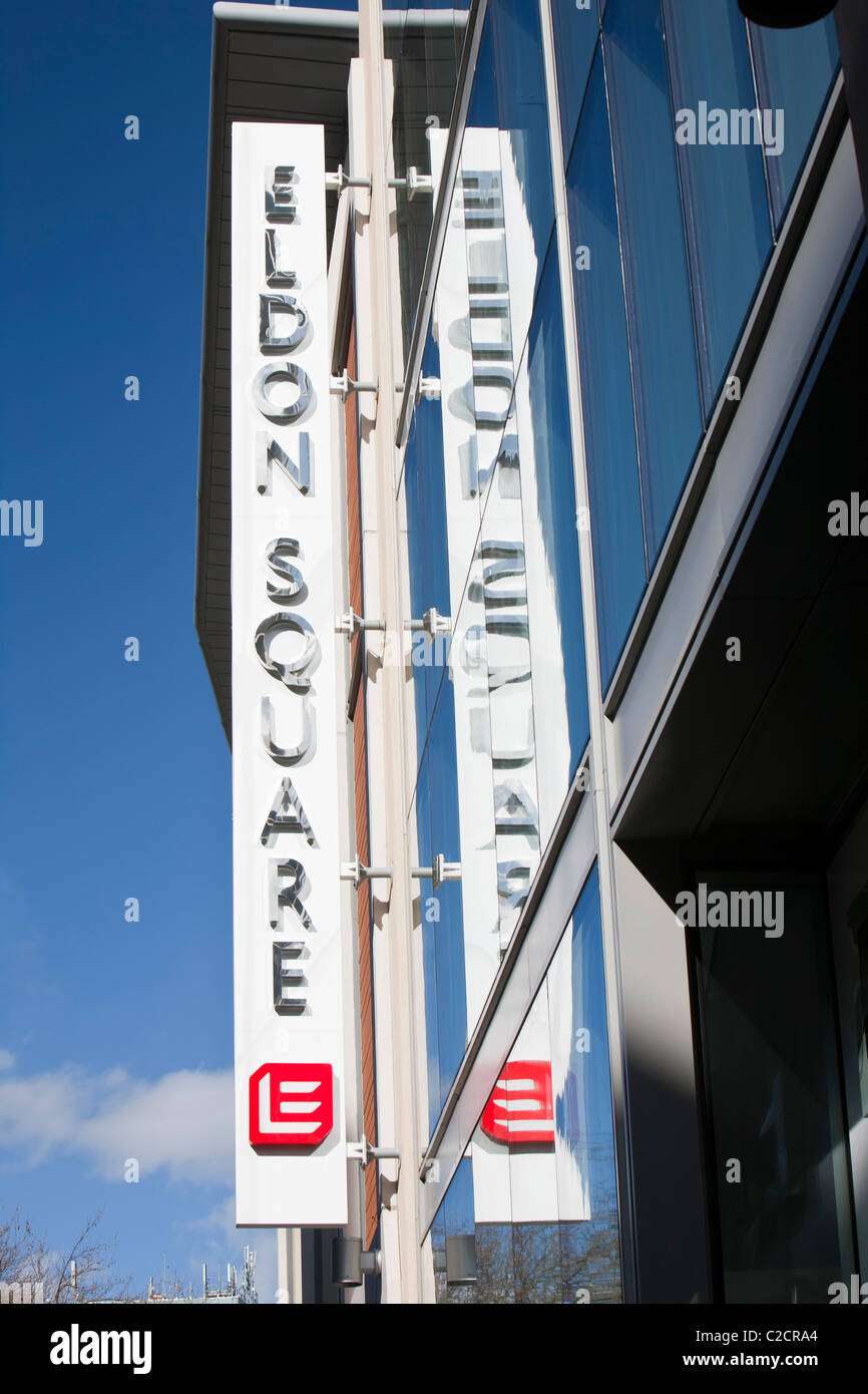 Eldon Square shopping centre in Newcastle City Centre, UK Stock Photo ...