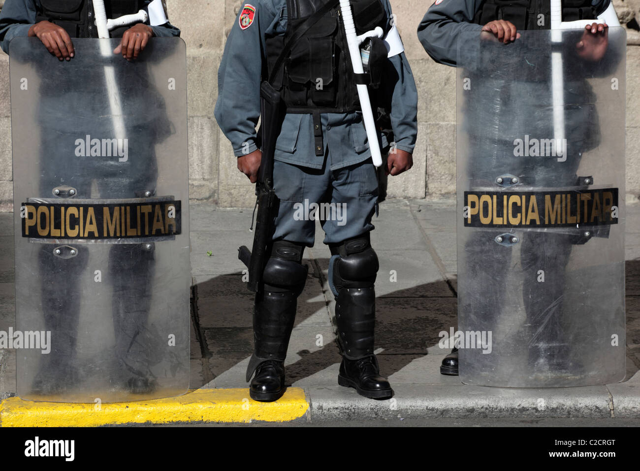 Riot police national guard hi-res stock photography and images - Alamy