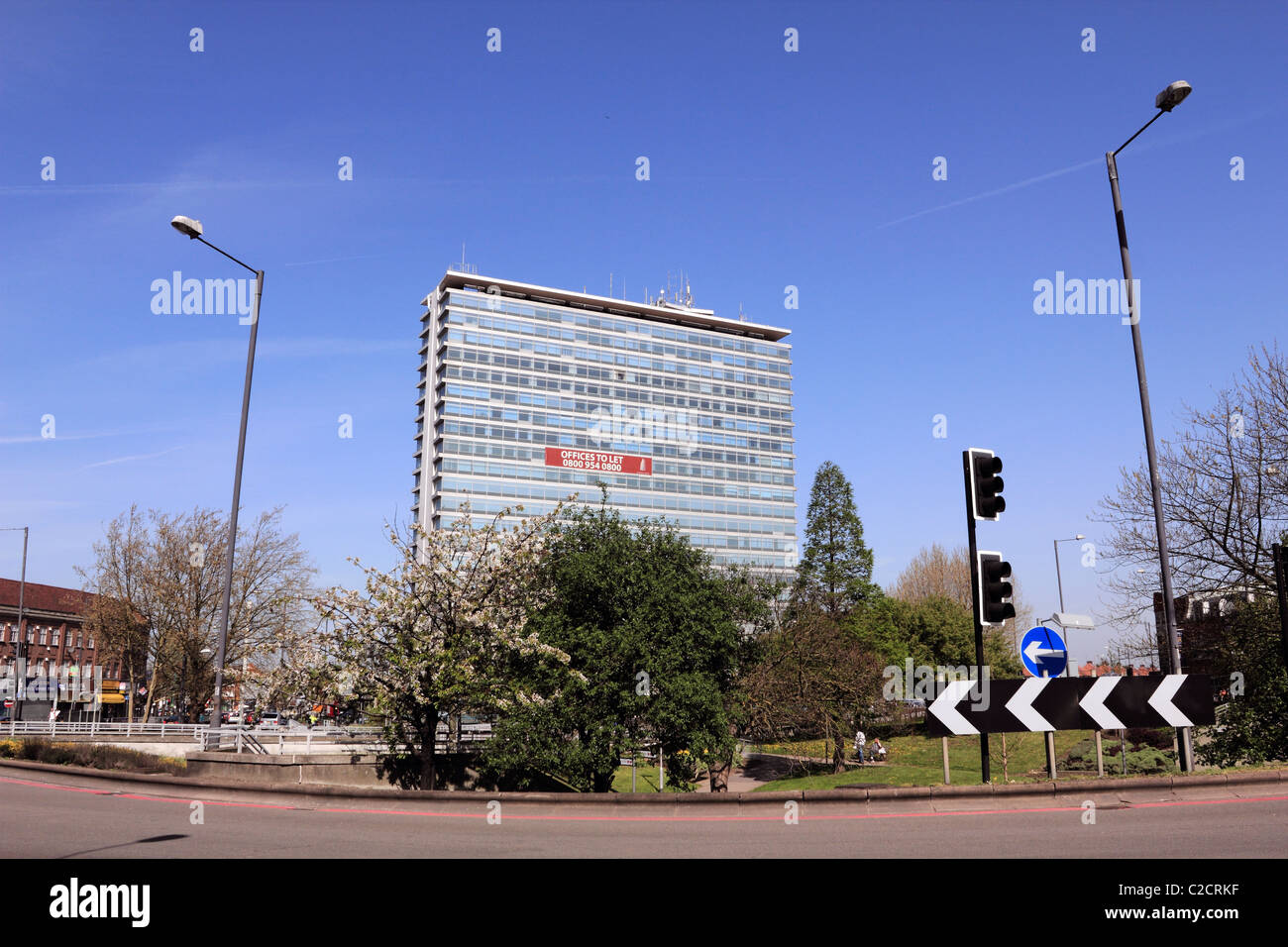 Tolworth Tower designed by architect Richard Seifert in Surbiton ...