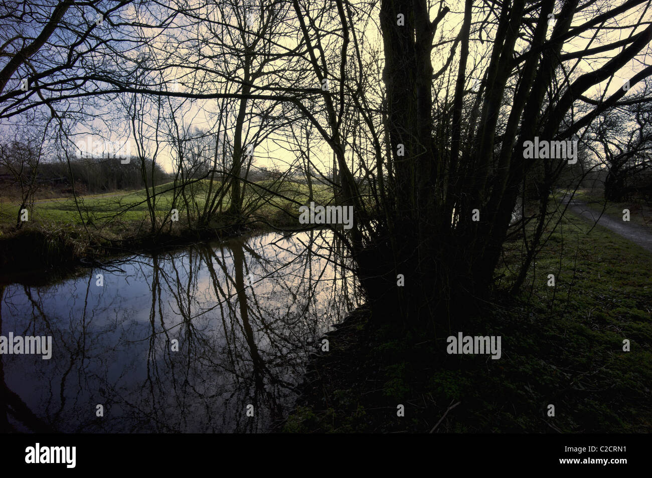 arrow valley country park redditch worcestershire Stock Photo - Alamy