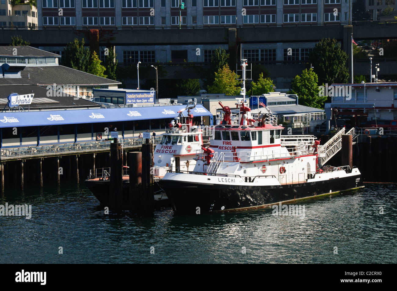 Seattle fireboat hi-res stock photography and images - Alamy