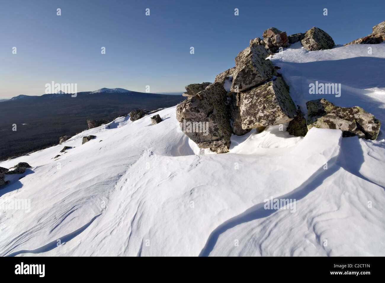 Winter in taiga hi-res stock photography and images - Alamy