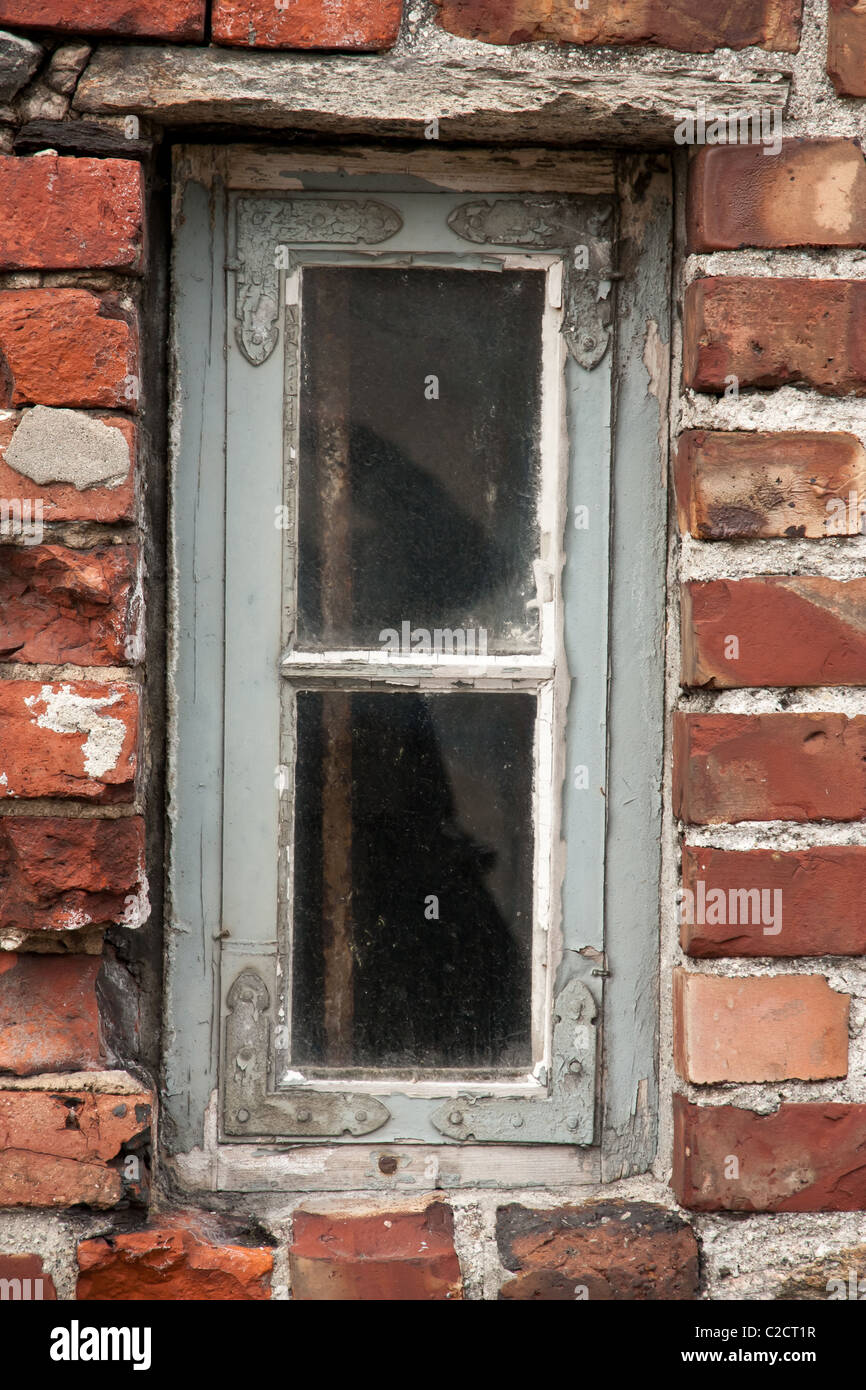 Picture of an old castle window Stock Photo - Alamy