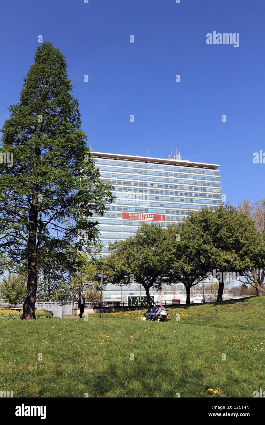 Tolworth Tower designed by architect Richard Seifert in Surbiton ...